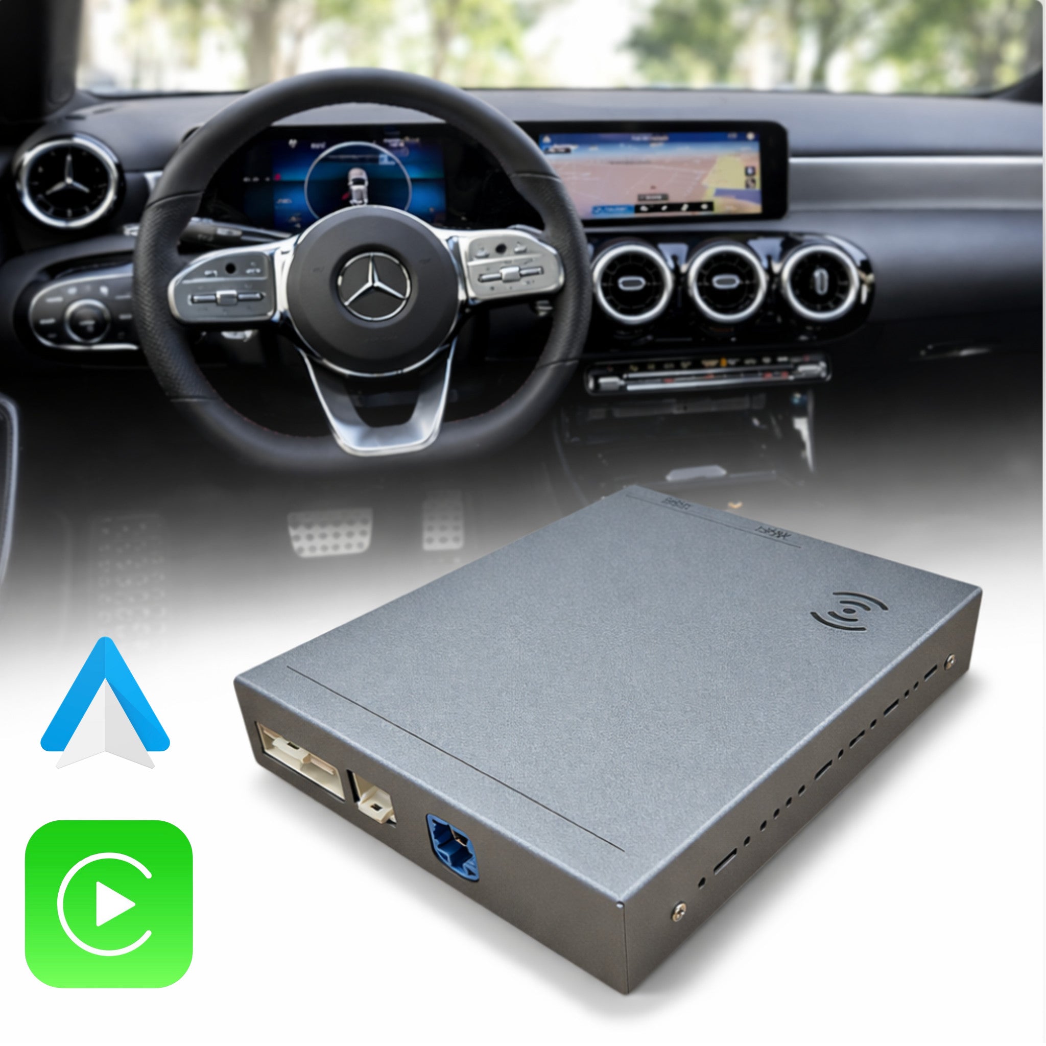 Boitier Apple Carplay et Android Auto pour Mercedes Classe A NTG 6 ...