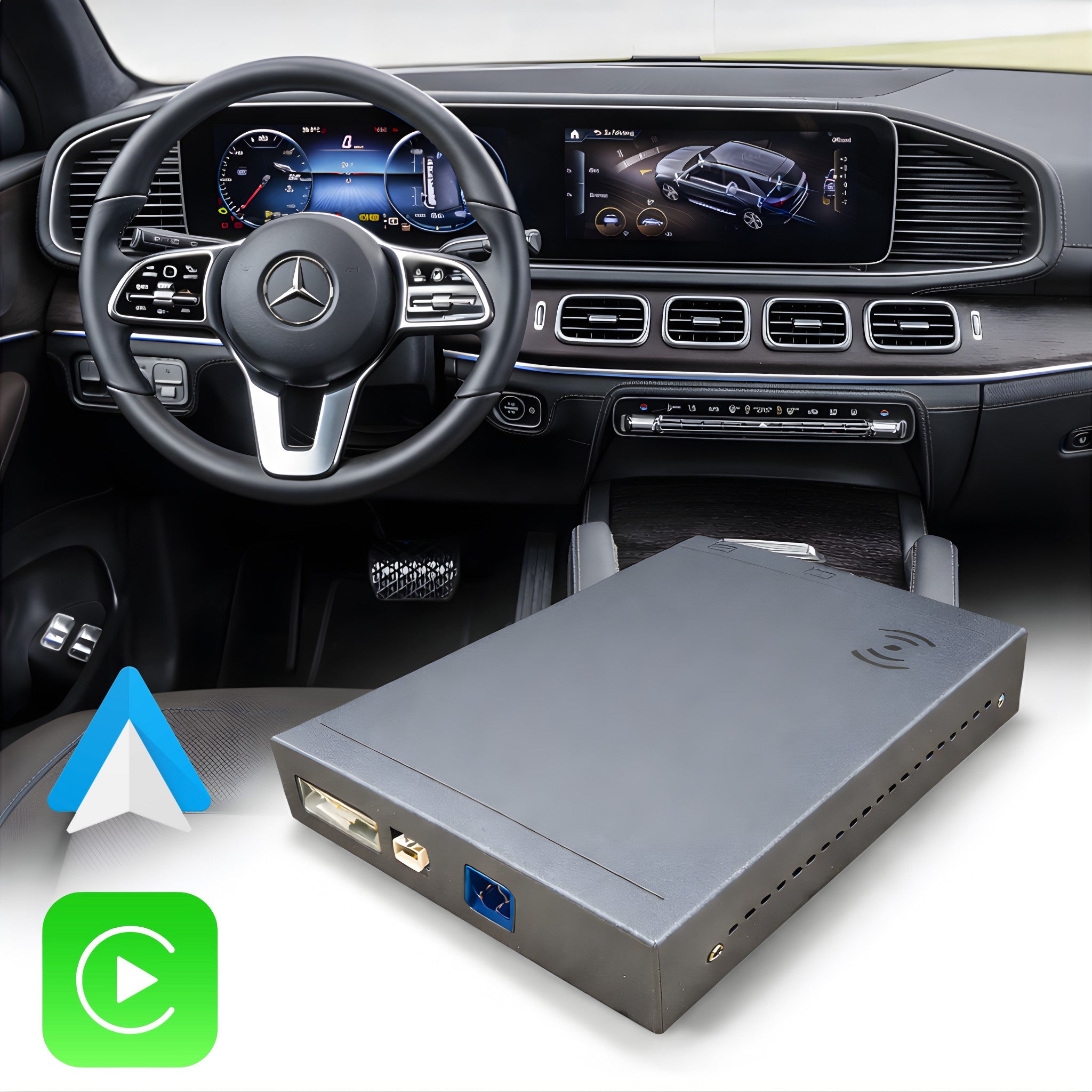 Boitier Apple Carplay et Android Auto pour Mercedes GLE NTG 6 – GOAUTORADIO